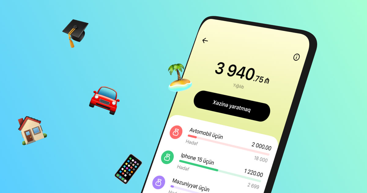 Leobank-dan Xəzinə – Xəyallarınız üçün pul yığın!